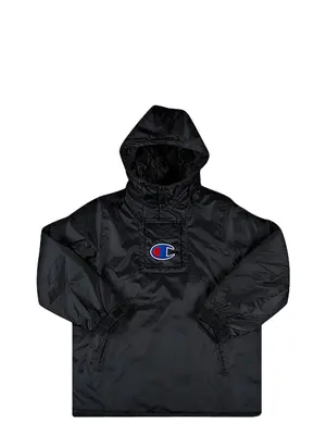 Supreme X Champion Pullover Parka - Black