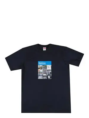 Supreme Verify Tee 'navy - Blue
