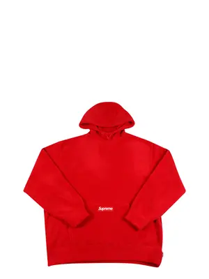 Supreme X Polartec Hooded Sweatshirt - Red