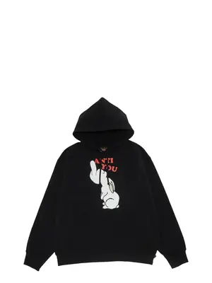 Supreme X Undercover Anti You Hooded Sweatshirt - Black