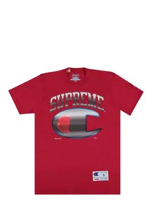 Supreme Champion Chrome Short-sleeve Top 'red' Red