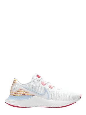 Nike Renew Run Graffiti Print Sneakers - White