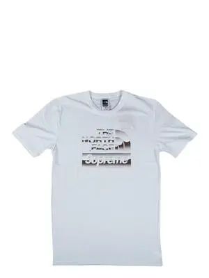 Supreme X The North Face Metallic Logo T-shirt - White