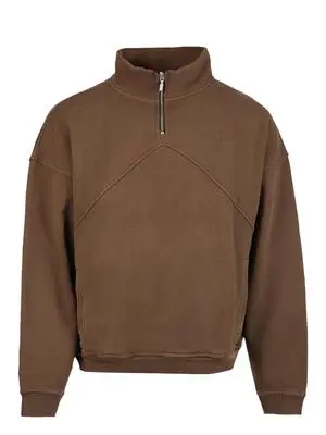 Rhude Quarter Zip - Brown