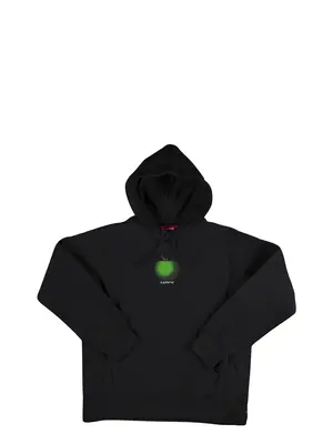 Supreme Apple Hooded Sweatshirt - Black