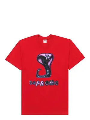 Supreme Snake Tee 'red' Red