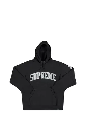 Supreme X Nfl Raiders '47 Hooded Sweatshirt - Black