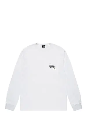 StÜssy Basic Long-sleeve Tee - White