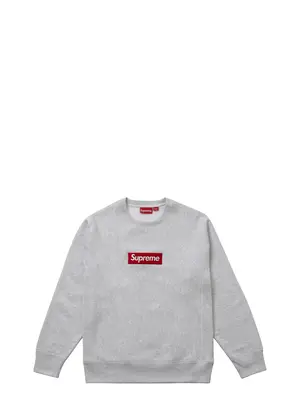 Supreme Box Logo Crewneck - Grey