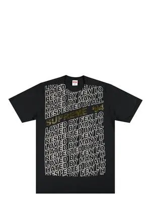 Supreme Respected Tee 'black' Black
