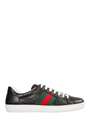 GUCCI Ace Logo Sneakers