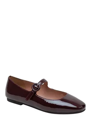 Linea Paolo Linea Paolo Marley Leather Flat Burgundy