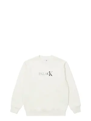 PALACE X Calvin Klein Crew 'star - White