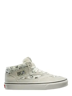 VANS X Peanuts Half Cab 'snoopy Family' Sneakers - Cream
