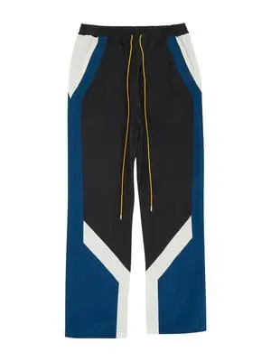 Rhude Color Blocked Track Pant - Black