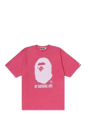 A BATHING APE Overdye Relaxed Tee - Pink