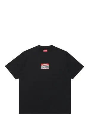 Supreme Gonz Nametag Short-sleeve Top 'black' Black