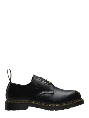 Dr. Martens A Bathing Ape X Emboss 1461 - Black