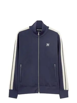 Palm Angels Monogram Classic Track Jacket - Blue