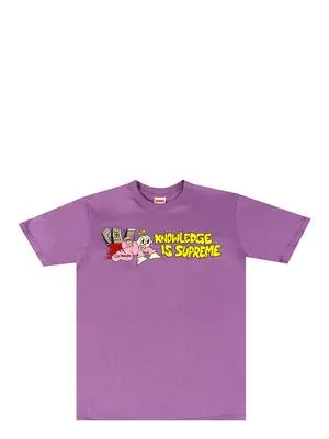 Supreme Knowledge Tee - Purple