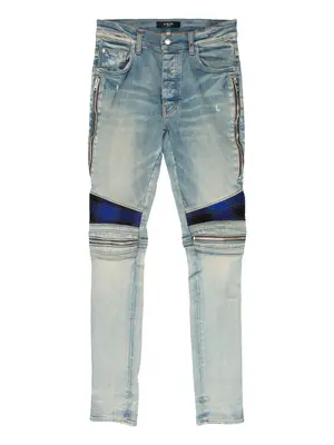 AMIRI Amiri MX2 Plaid Panel Jeans