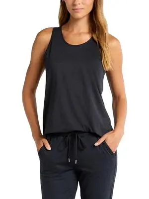 Zella Liana Restore Soft Lite Tank - Black