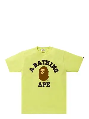 A BATHING APE College Tee - Green