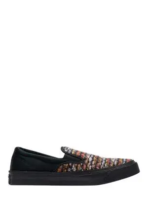 CONVERSE Missoni X All Star Deckstar Slip-on Sneakers - Black