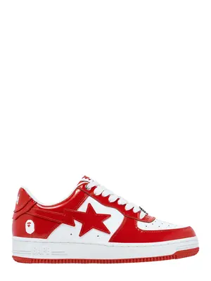 A BATHING APE Bapesta #5 Sneakers Red
