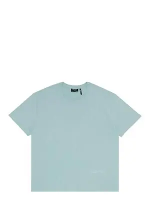 Fear Of God Boxy T-shirt With Logo - Blue