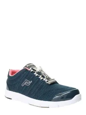 PROPET Travel Walker Ii Running Sneaker - Navy/melon