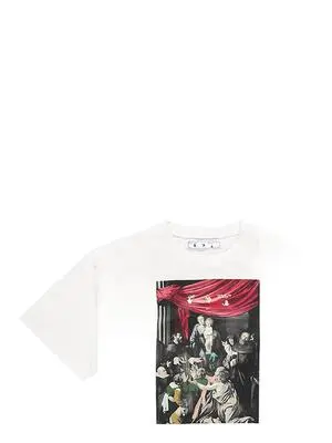 Off-White Caravaggio Painting Short-sleeve Tee - White