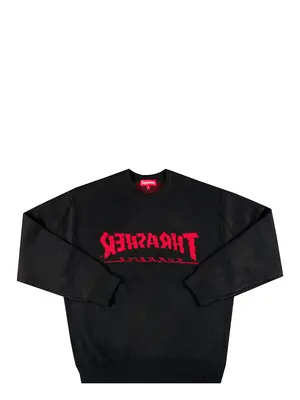 Supreme X Thrasher Sweater - Black