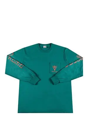 Supreme X South2 West8 Long-sleeve Pocket Tee - Teal