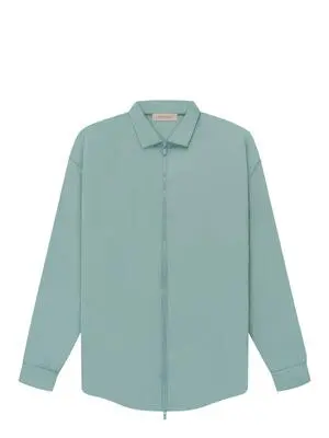 Fear Of God Filled Nylon Shirt Jacket 'sycamore - Green