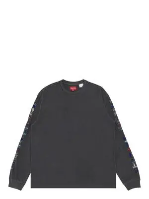 Supreme Aoi Icons Long-sleeve Top - Black