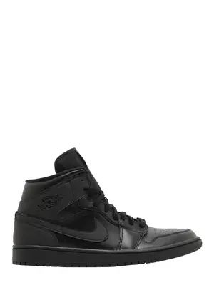 JORDAN 1 Mid Sneakers - Black