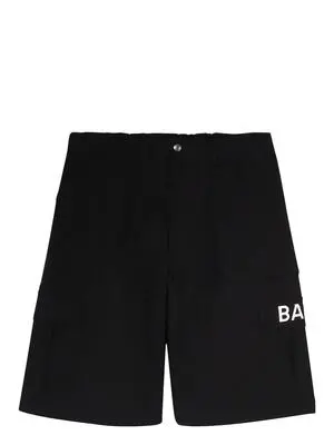 A BATHING APE 6 Pocket Wide Fit Shorts - Black