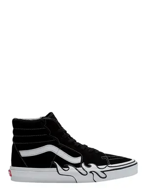 VANS Sk8-hi Flame Sneakers - Black