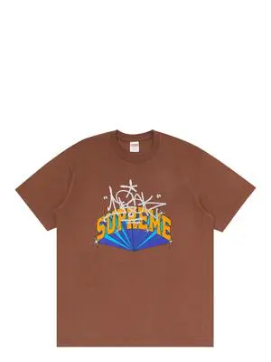 Supreme X Irak Arc Tee - Brown