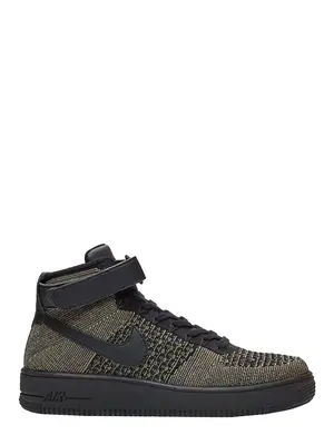 Nike Force 1 Ultra Flyknit Mid - Black