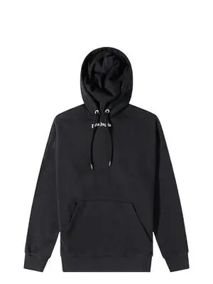 Palm Angels Logo Hoodie - Black