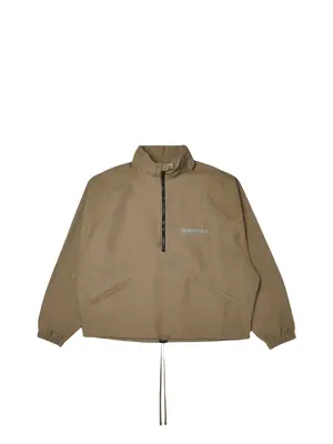 Fear Of God Half Zip Track Jacket 'harvest - Brown