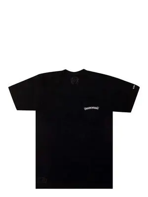 Chrome Hearts Scroll Logo T-shirt - Black