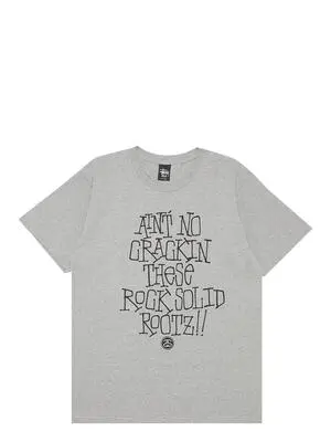 StÜssy Ain't No Crackin' T-shirt - Grey