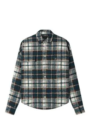 Amiri Plaid Overshirt - Blue