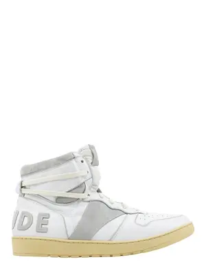 Rhude Rhecess High Sneakers - White