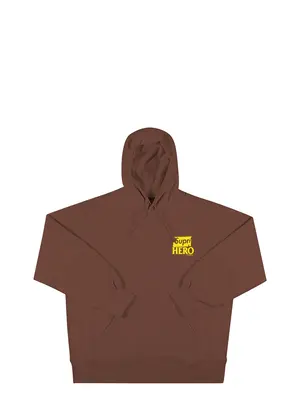 Supreme X Antihero Hooded Sweatshirt - Brown