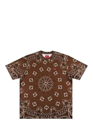 Supreme Small Box Tee Bandana - Brown