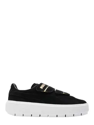 PUMA Platform Trace Strap Sneakers - Black